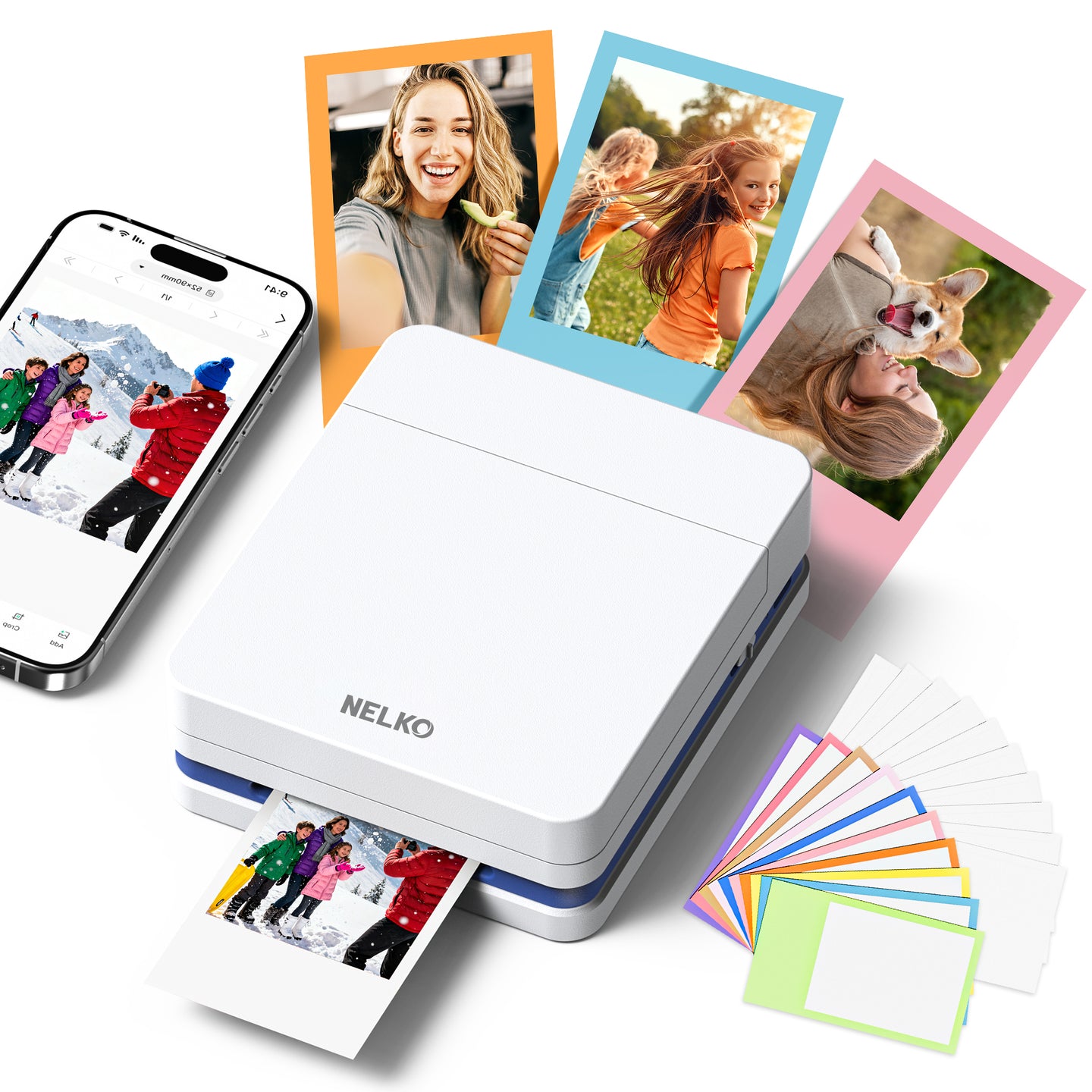 NELKO PP01 Mini Bluetooth Photo Printer – Nelko
