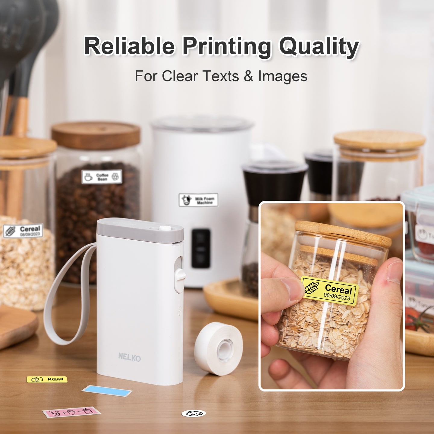 Nelko P21 Portable Bluetooth Label Printer – nelkoprint