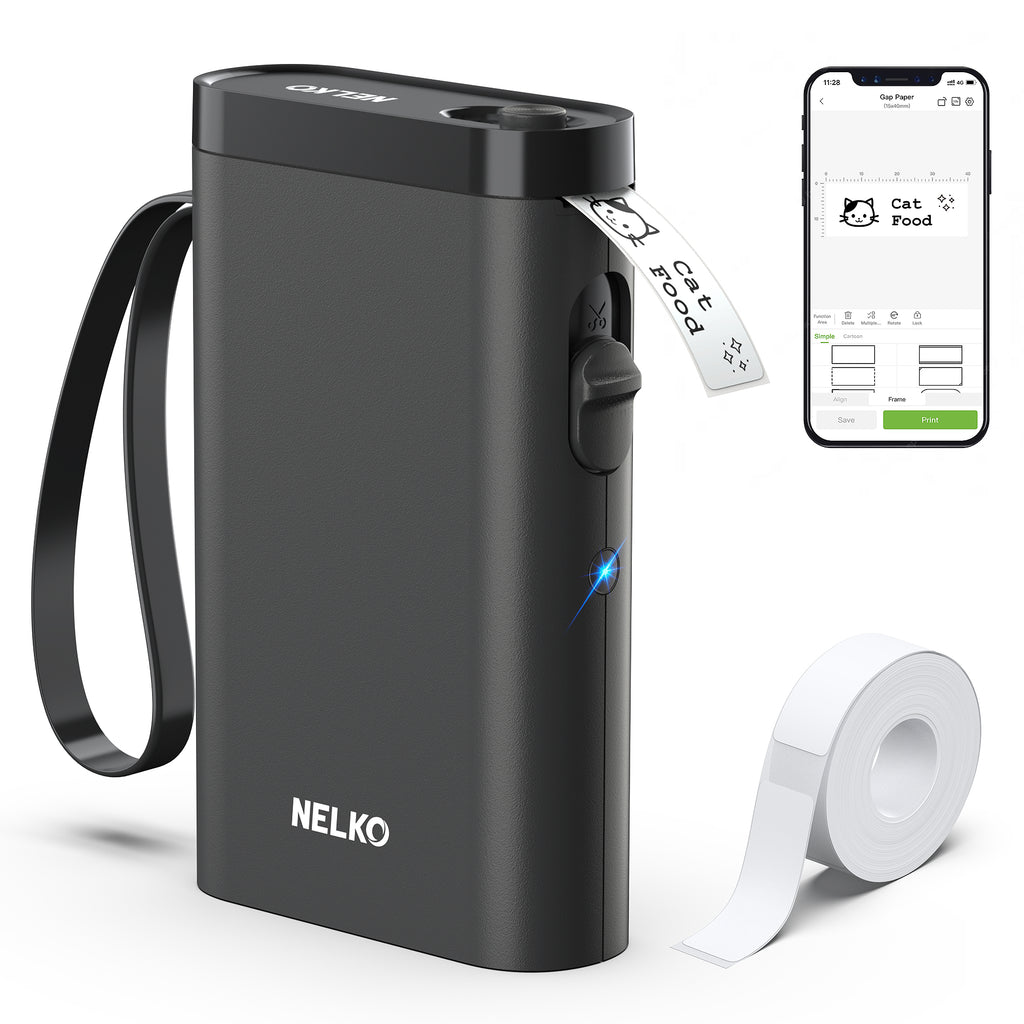 Nelko P21 Portable Bluetooth Label Printer – nelkoprint