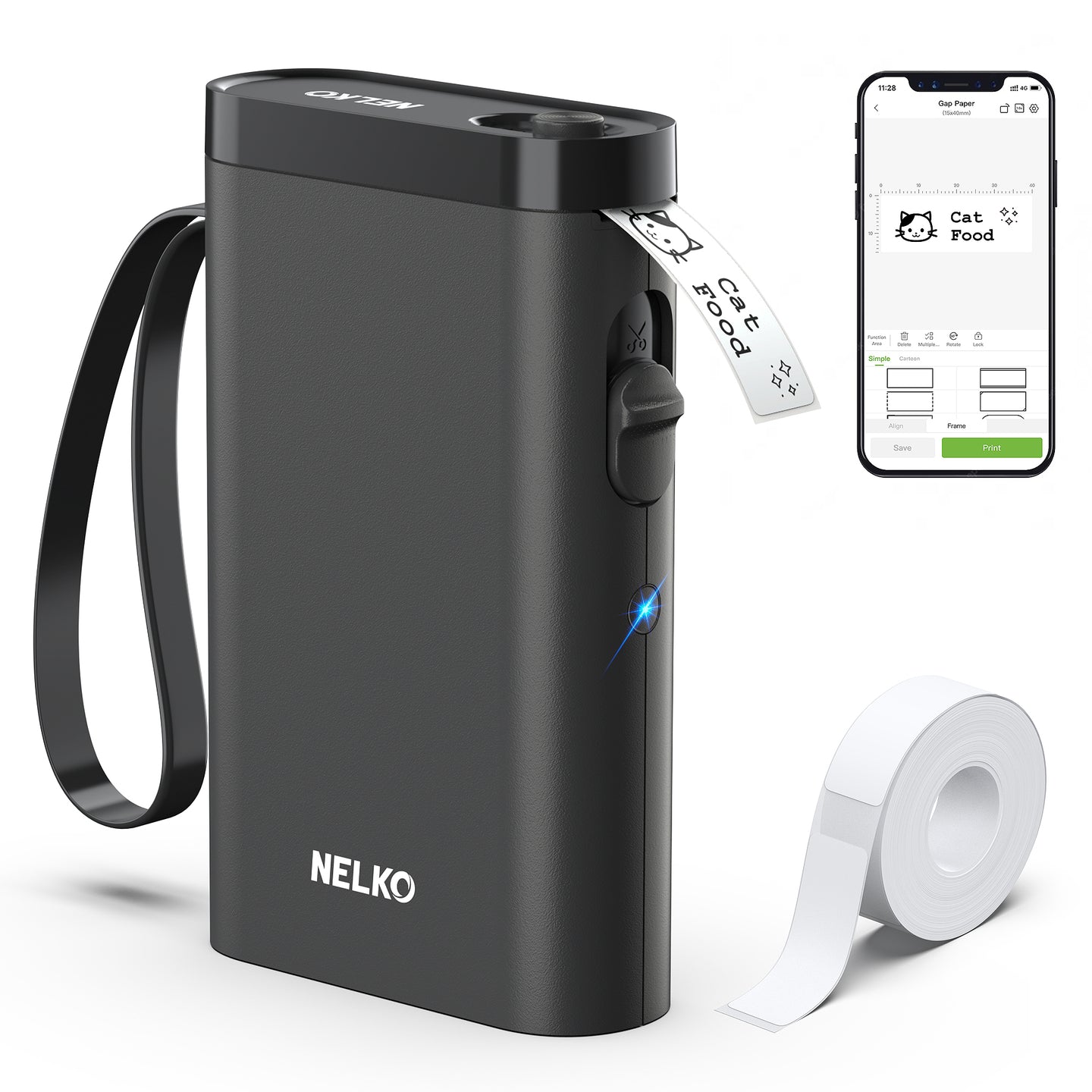 Nelko P21 Portable Bluetooth Label Printer – nelkoprint