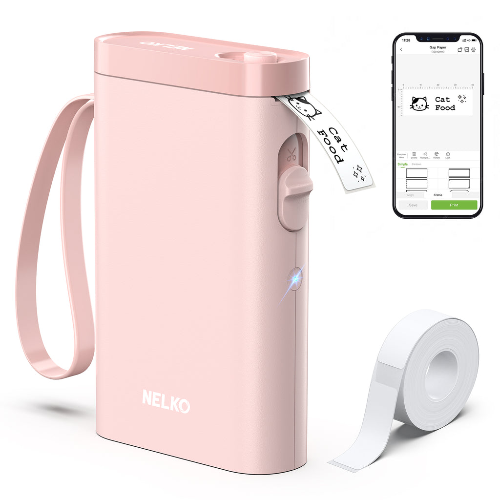 Nelko P21 Portable Bluetooth Label Printer – nelkoprint